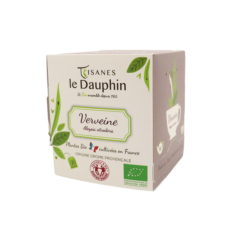 Tisane bio Verveine - aromatique, anti-oxydante - origine France
